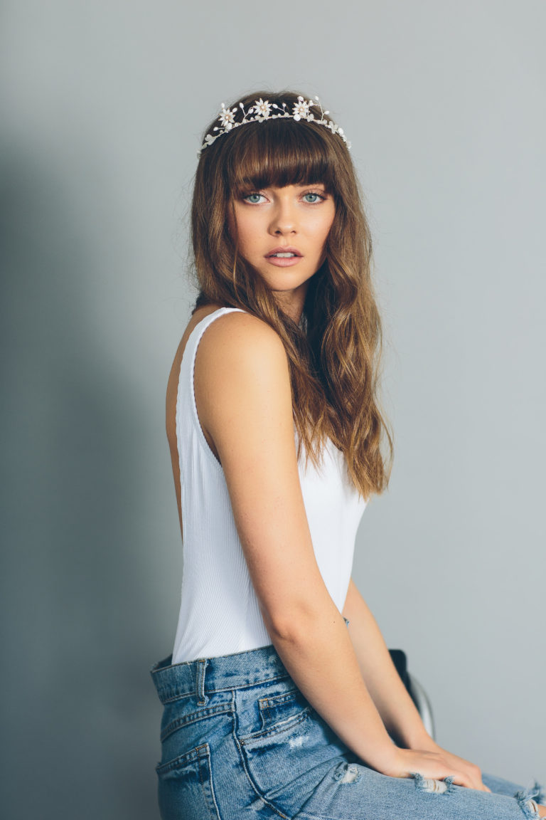 Make up for Laura Rhodes bridal accessories shoot | Pamela & Andrea