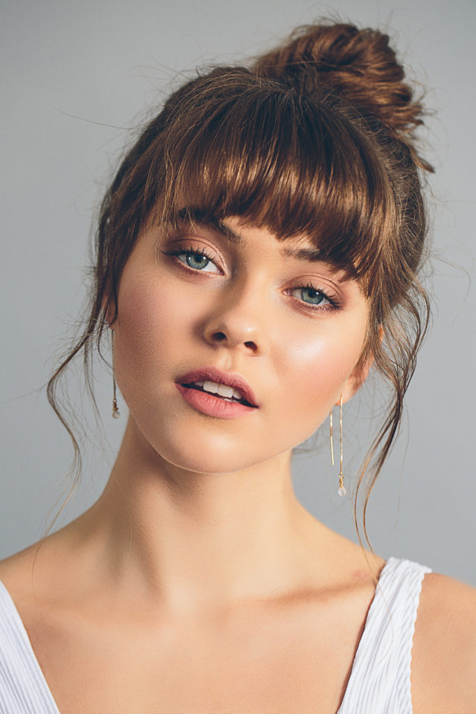 Make up for Laura Rhodes bridal accessories shoot | Pamela & Andrea